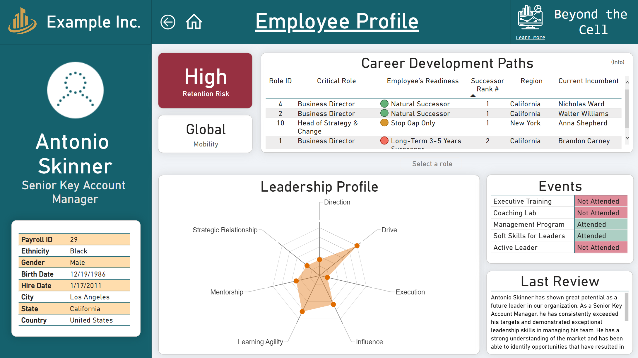 Re-imagined Organization Succession Planning with Power BI – Beyond the ...